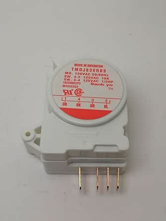 Amazon.com: Mengfan Refrigerator Defrost Timer TMDJ830RB9 for GE ...