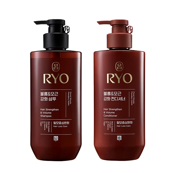 Amazon.com : RYO Hair Strengthen & Volume Shampoo with Strengthen ...