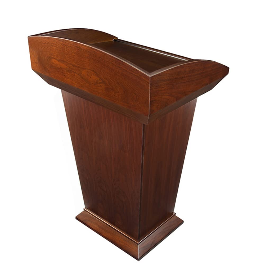 Amazon.com: Lectern Podium Stand, Lectern Podium Stand,Reception Wooden ...