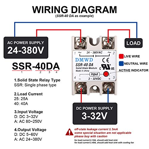 Snapklik.com : SSR-40DD Solid State Relay DC To DC (Input 3-32V DC ...
