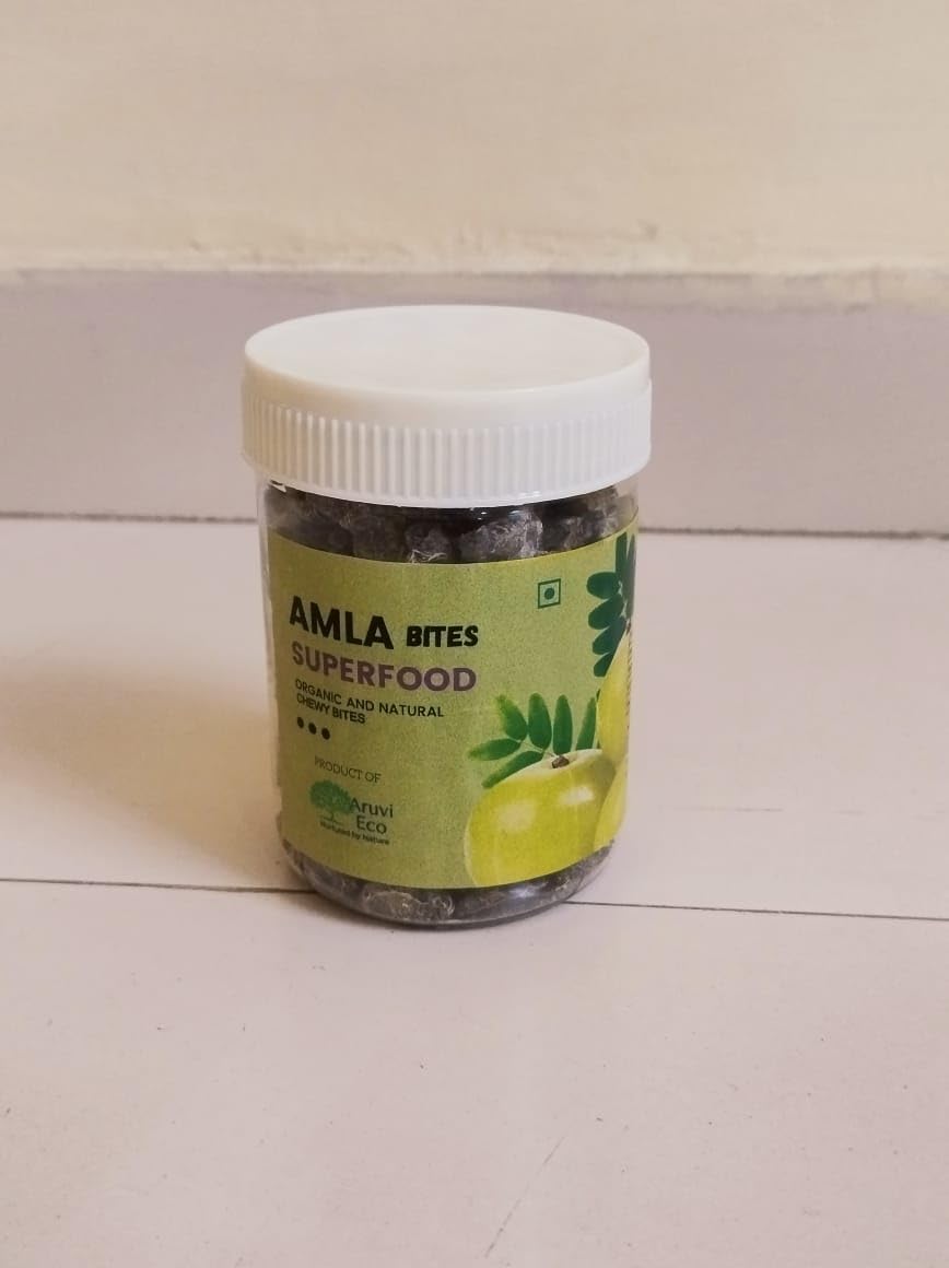 Aruvi Eco 100% Organic Amla Salted Bites with Ginger and Lemon Natural ...