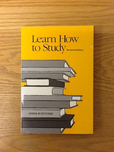 Learn How to Study: A Programmed Introduction to Better Study ...
