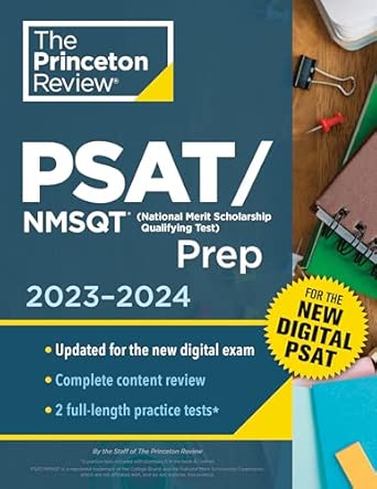 Princeton Review PSAT/NMSQT Prep, 2023-2024: 2 Practice Tests + Review ...