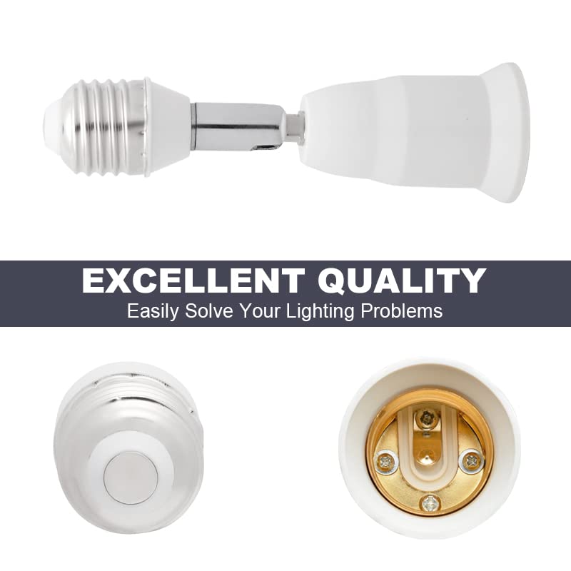 Snapklik.com : Masendelk E27 To E27 Light Socket Extender, 3.5 Inch ...
