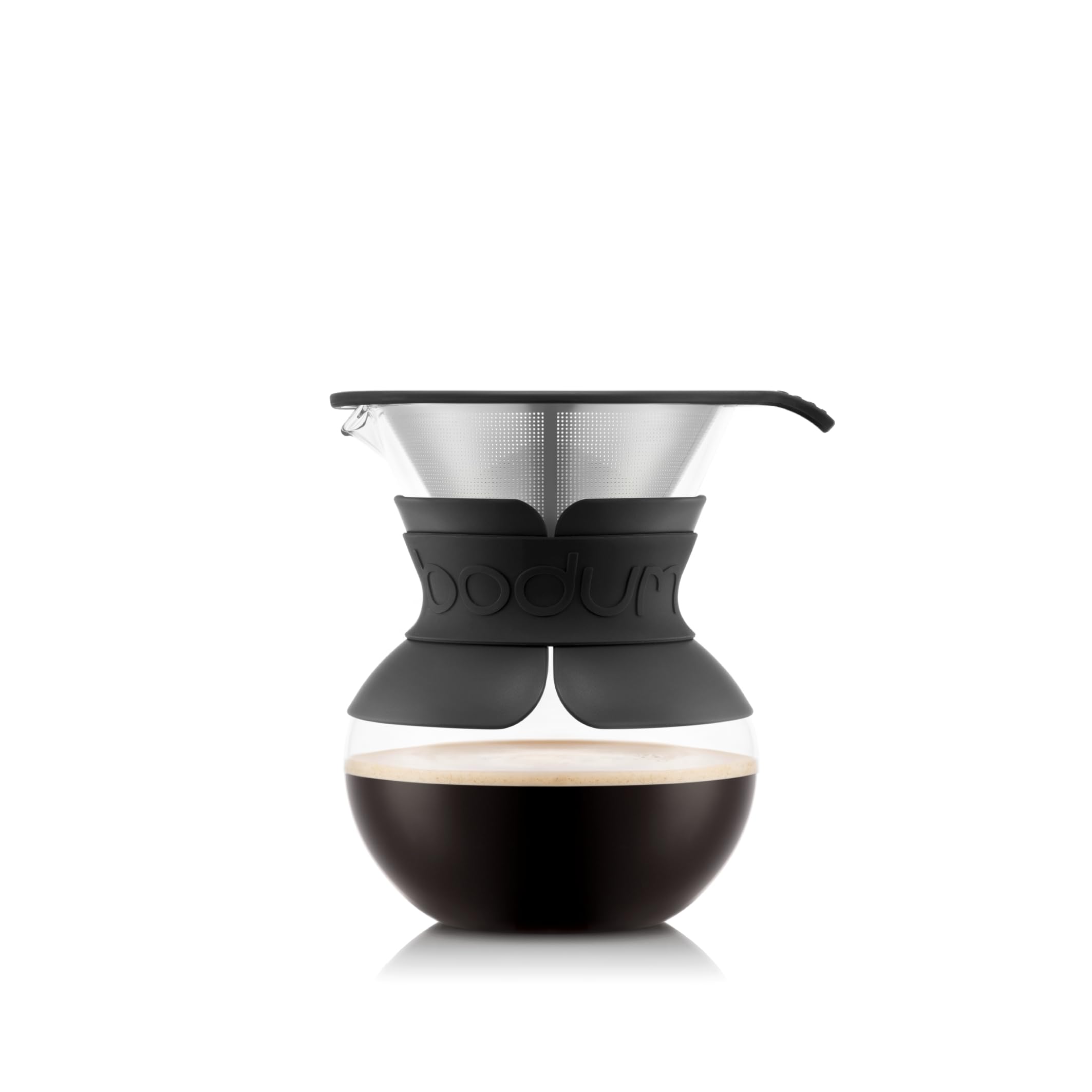 Amazon.com: Bodum 17oz Pour Over Coffee Maker, High-Heat Borosilicate ...