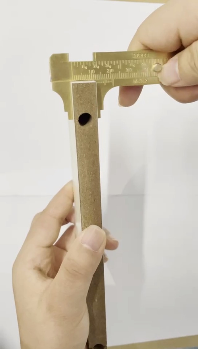 Watch Handy Sliding Gauge Brass Vernier Caliper Ruler on Amazon Live