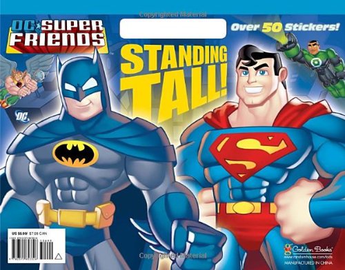 Amazon.co.jp: Standing Tall! (DC Super Friends) : Golden Books, Golden ...