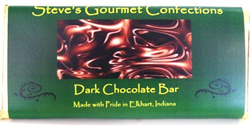 Amazon.com: Steve's Gourmet Confections Gourmet Bar, Dark Chocolate, 2. ...