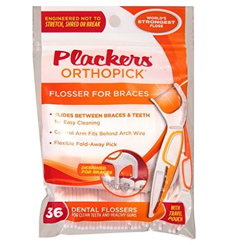 Amazon.com: Plackers Ortho Picks Size 36 ct ( pack of 12) : Health & Household