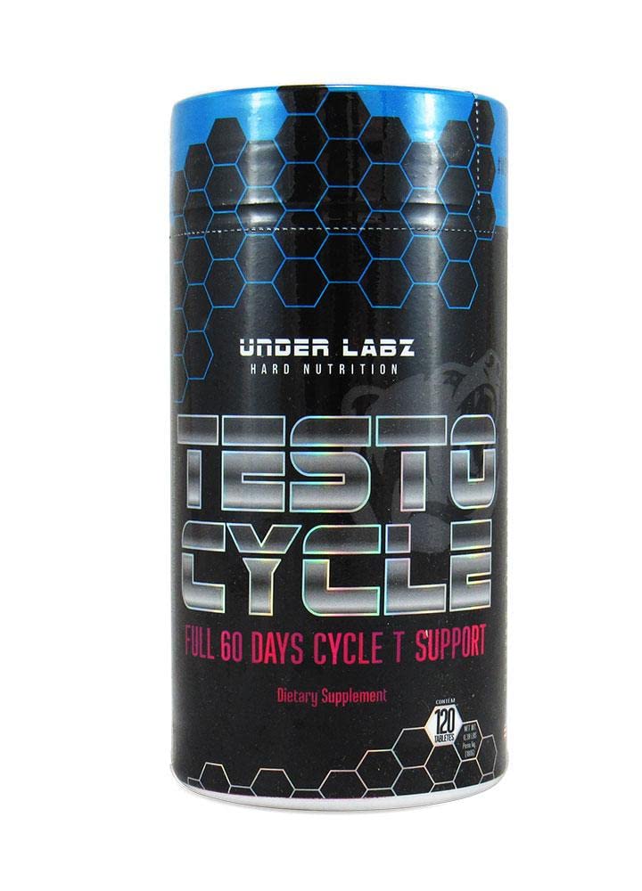 Testo Cycle (120 Tablets) - Under Labz | Amazon.com.br