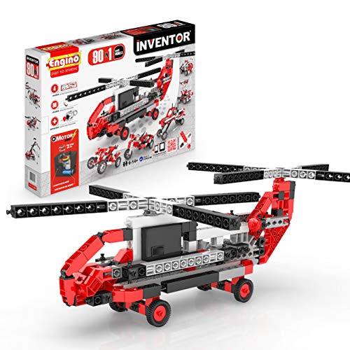 Engino Inventor Toys - 90-in-One |Build 90 Motorized Models | A Mega ...