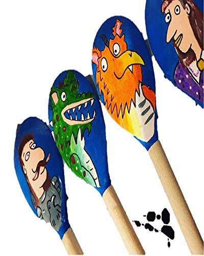 Zog Story Spoons set of 4 : Amazon.co.uk: Handmade Products