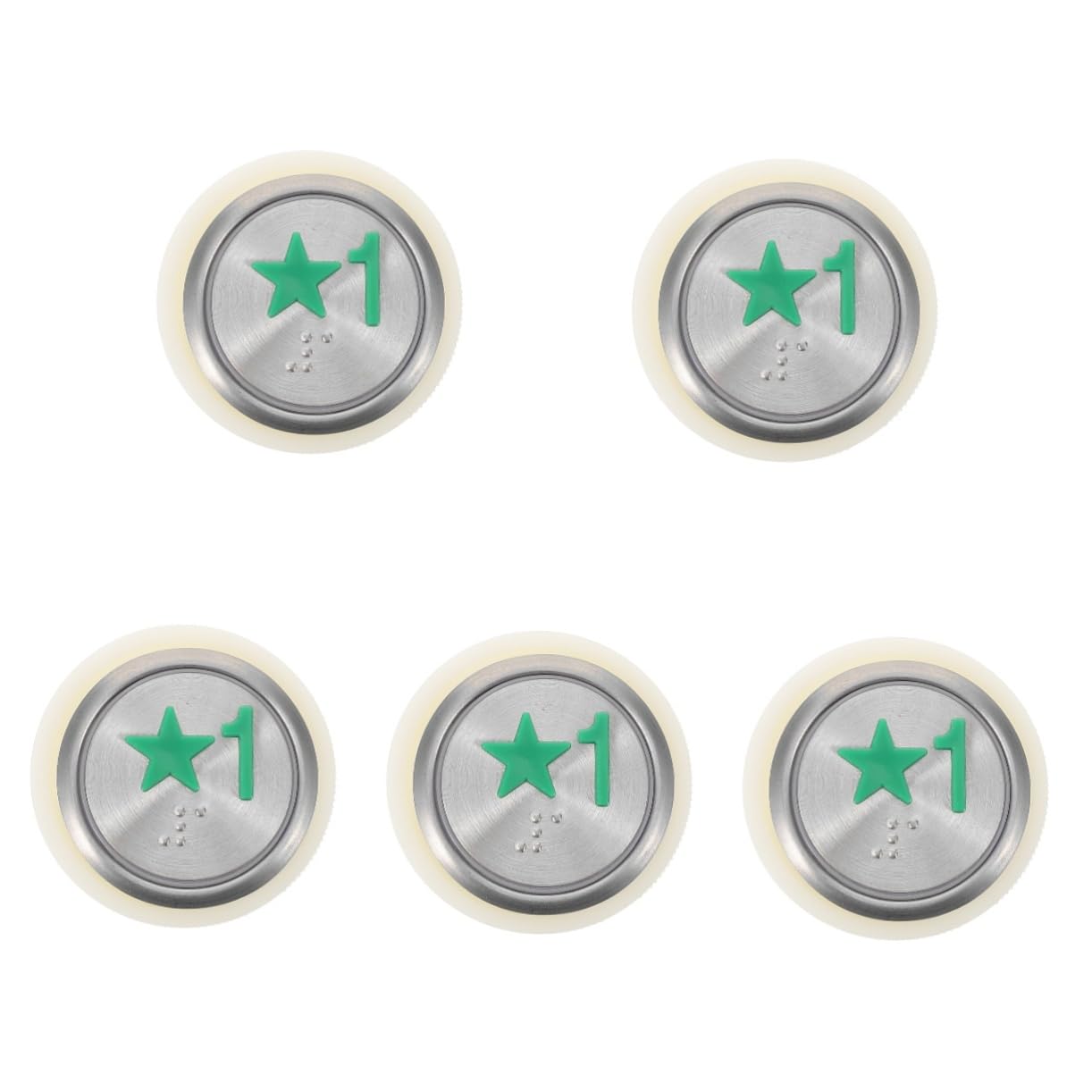Buy HEALLILY 5pcs Elevator Button Elevator Lift Button Lift Elevator ...