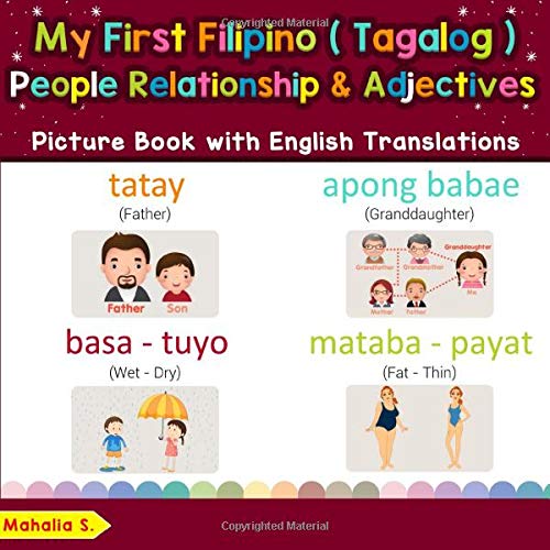 Buy My First Filipino (Tagalog) People, Relationships & Adjectives ...
