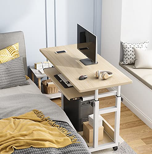 Buy 80 * 45 Adjustable Computer Table with Keyboard Tray,Bottom Storage ...