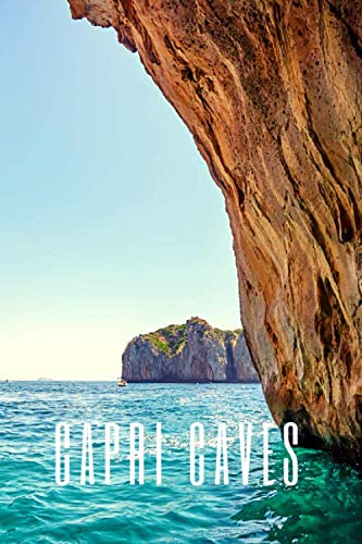 Capri caves: lined notebook with a glossy cover - journal for travel ...