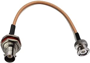 Amazon.co.jp: Jialan Store 5pcs BNC Male BNC Female O Ring Connector RG142 Coaxial Coaxial Cable ...