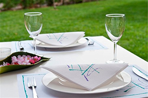 Table Mats “Volare” 48 Gsm 35X50 Cm White Cellulose – 500 Units – BigaMart