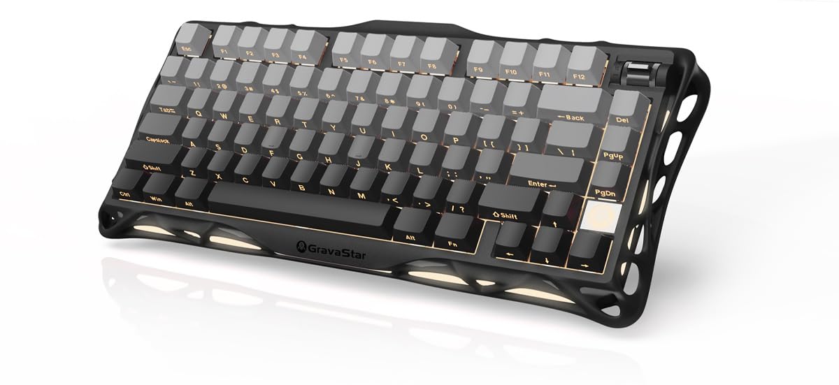 GravaStar Mercury K1 75% Wireless Mechanical Gaming Keyboard, Aluminum ...