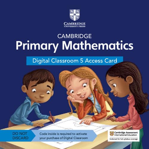 CAMBRIDGE PRIMARY MATHEMATICS DIGITAL CLASSROOM 5 ACCESS CAR: Cambridge ...