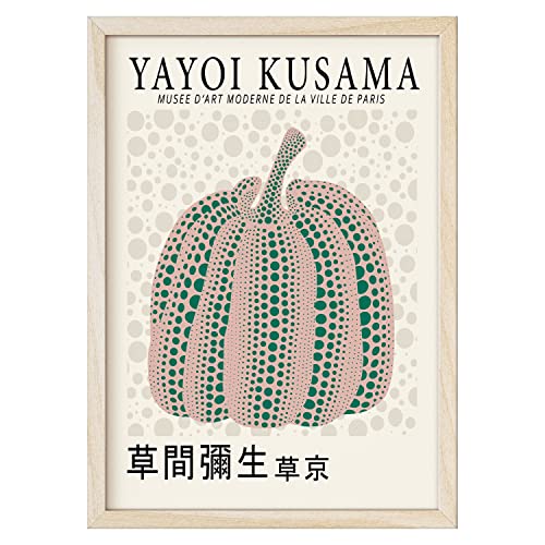 Amazon.com: Yayoi Kusama Poster, Japanese Wall Art, Yayoi Kusama ...