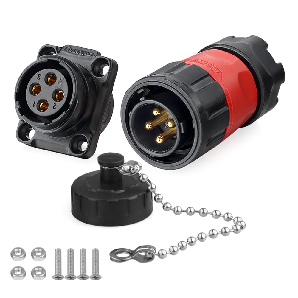 CNLINKO YM-20 Industrial Waterproof Connector IP67 Circular Connector ...