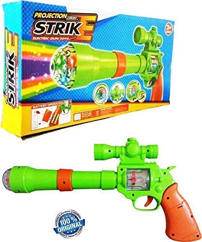 Music and Sound Gun Toy for Kids (Projection Gun) by KHILONA HUB ...