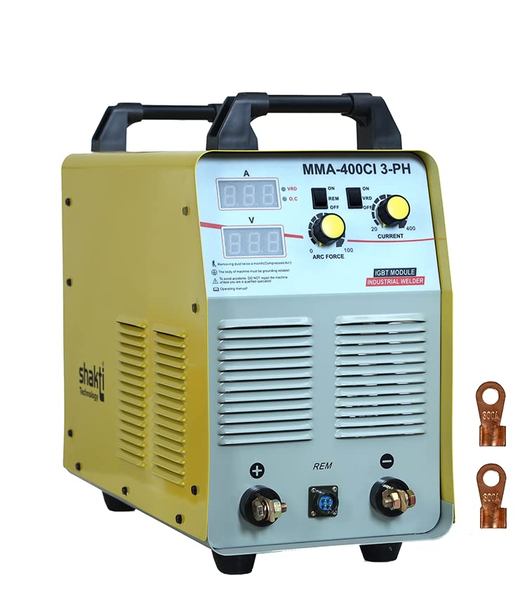 Shakti Technology MMA-400CI 3-Phase MMA Welding Machine IGBT Industrial ...