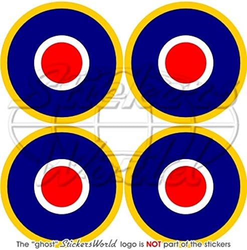 RAF British Royal Airforce Type C1 Aircraft Roundel 4" (100mm) Vinyl ...