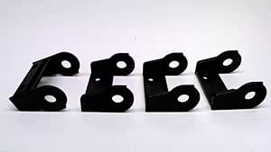 Amazon.com: Igus 2050.1Pz - Pack of 4 - Mounting Bracket, Plastic, 2050 ...