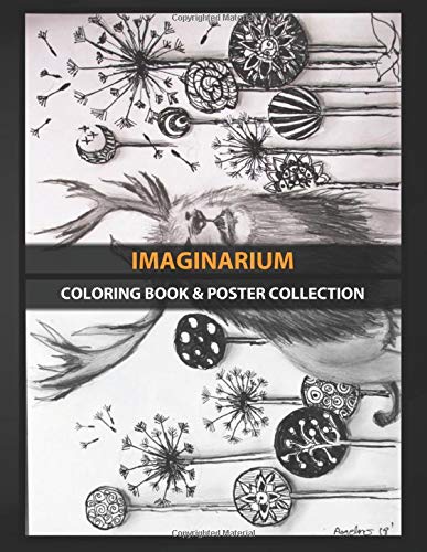 Coloring Book & Poster Collection: Imaginarium Being Unusual Fantasy ...