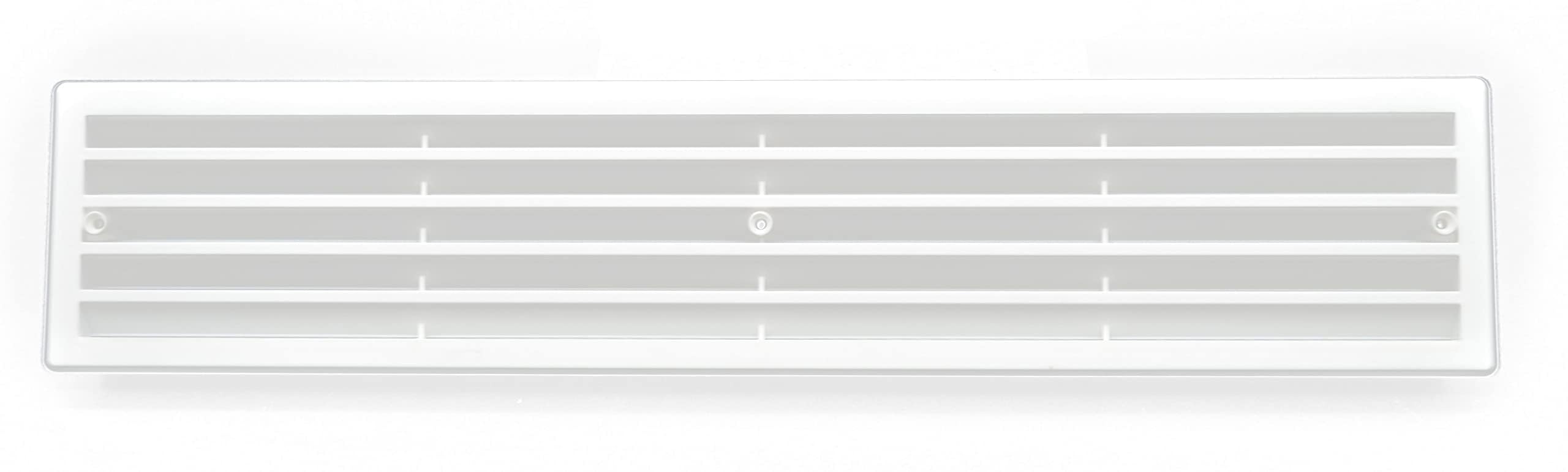 H&C VENT White Door Ventilation Grille │ Plastic Vent Cover │ Extractor ...