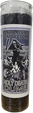 Amazon.com: Santa Muerte Destructora Veladora Preparada/Holy Death Dume ...