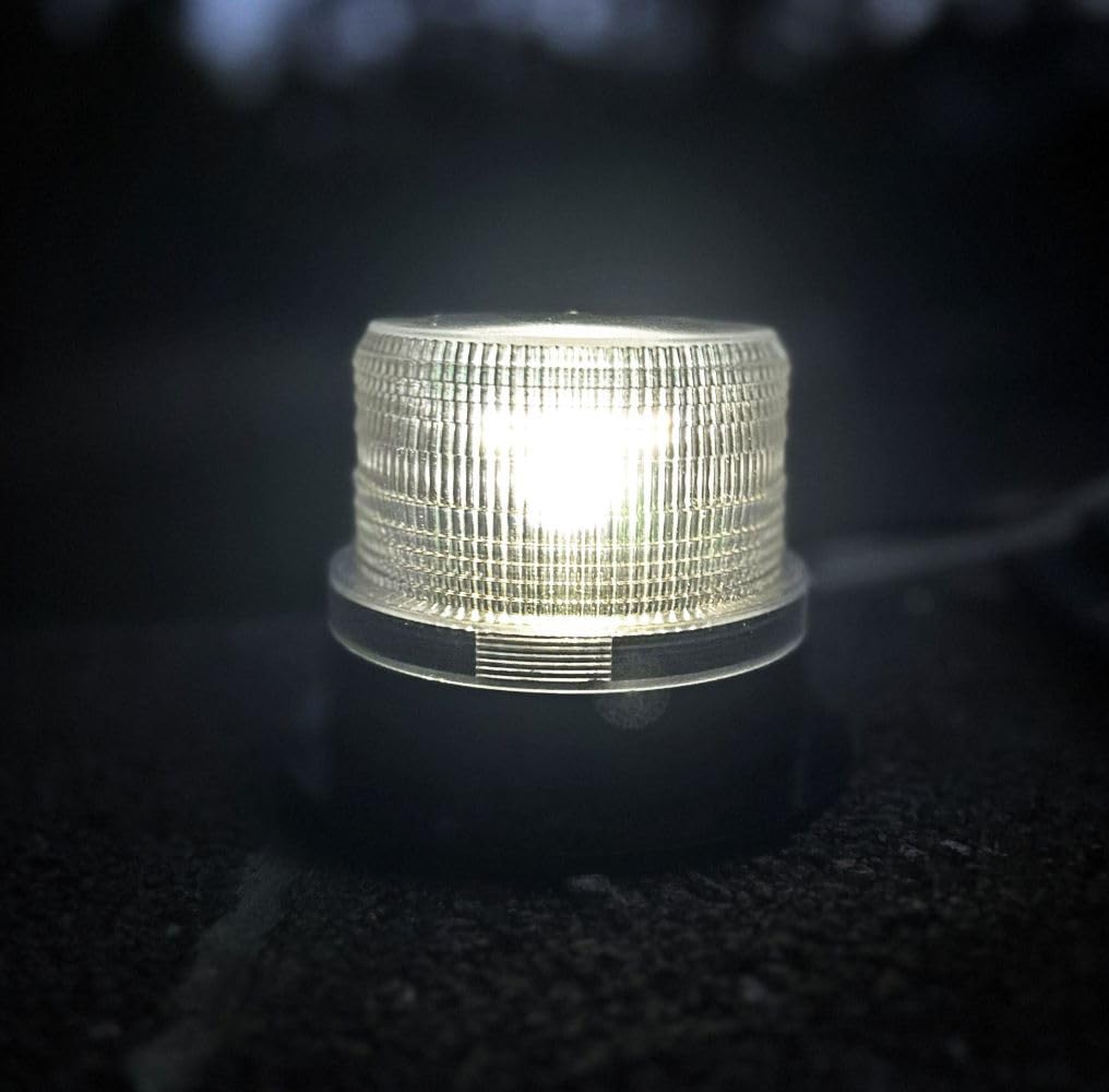 Solar Revolving Beacon Light Shop Solar Powered LED Strobe Lights