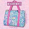 Amazon.com: Lilly Pulitzer Cute Lunch Bag for Women, Large Capacity ...