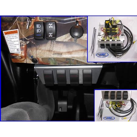 Polaris RZR Fuse Block with Rocker Switches : Amazon.co.uk: Business ...