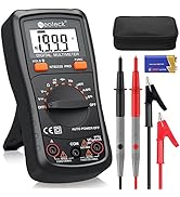 Neoteck Auto Ranging Digital Multimeter AC/DC Voltage Current Ohm ...