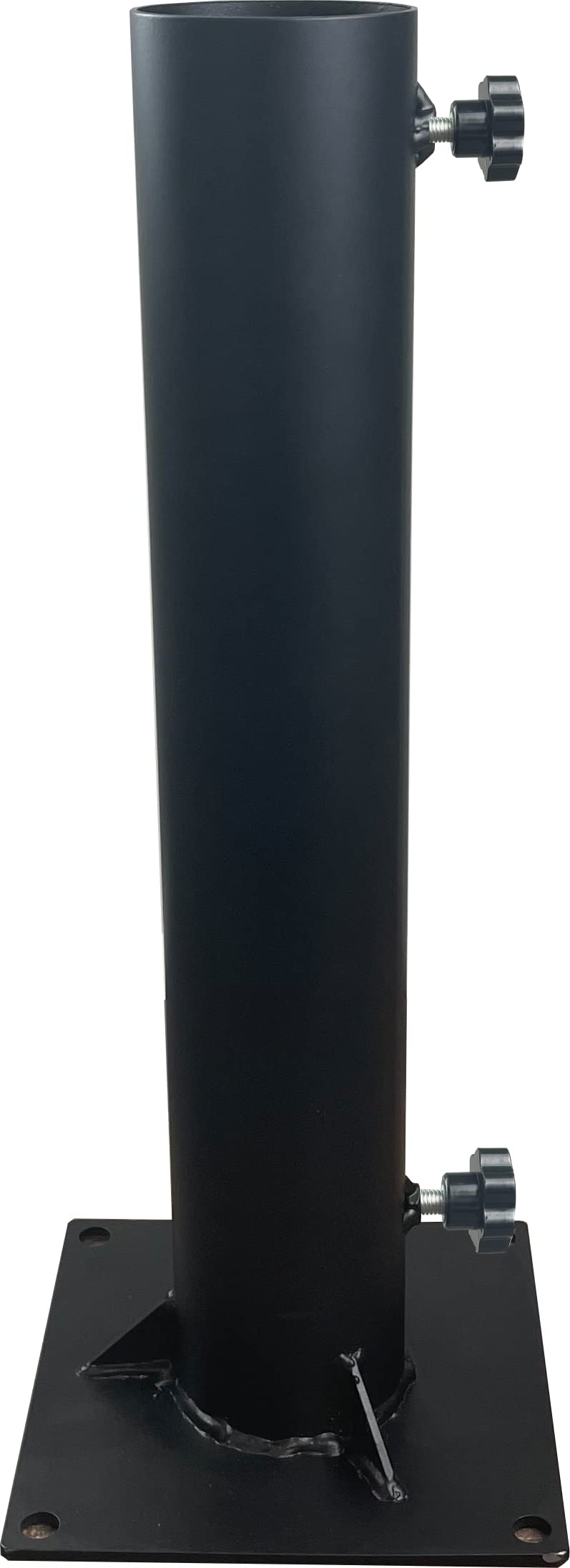 Amazon.com : Service First 1.5" to 3" Flag Pole Black Deck Mount ...