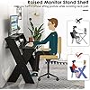 Amazon.com: Tangkula 2-Tier Computer Desk with Storage Drawer, Small ...