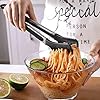 Amazon.com: 2 Pieces Spaghetti Spoon and Pasta Tong,Non-stick 13 Inch ...
