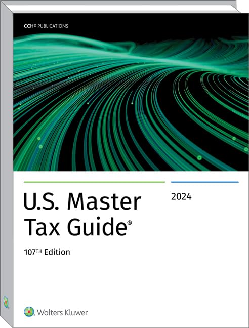 Amazon.com: U.S. Master Tax Guide 2024: 9780808058823: CCH Tax Law ...