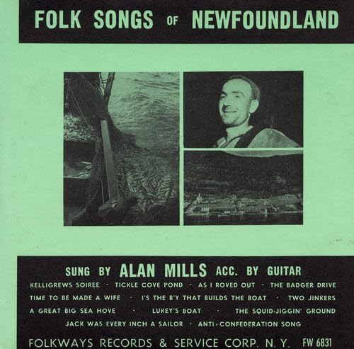Amazon.com: Folk Songs of Newfoundland: 0093070683129: Alan Mills: Books