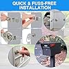 Amazon.com: Mailbox Lock Replacement - Universal Mailbox Locks with 4 ...