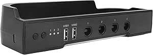 SENECESLI Vertical Airflow Console Cooling Base, Dual Fan Docking ...