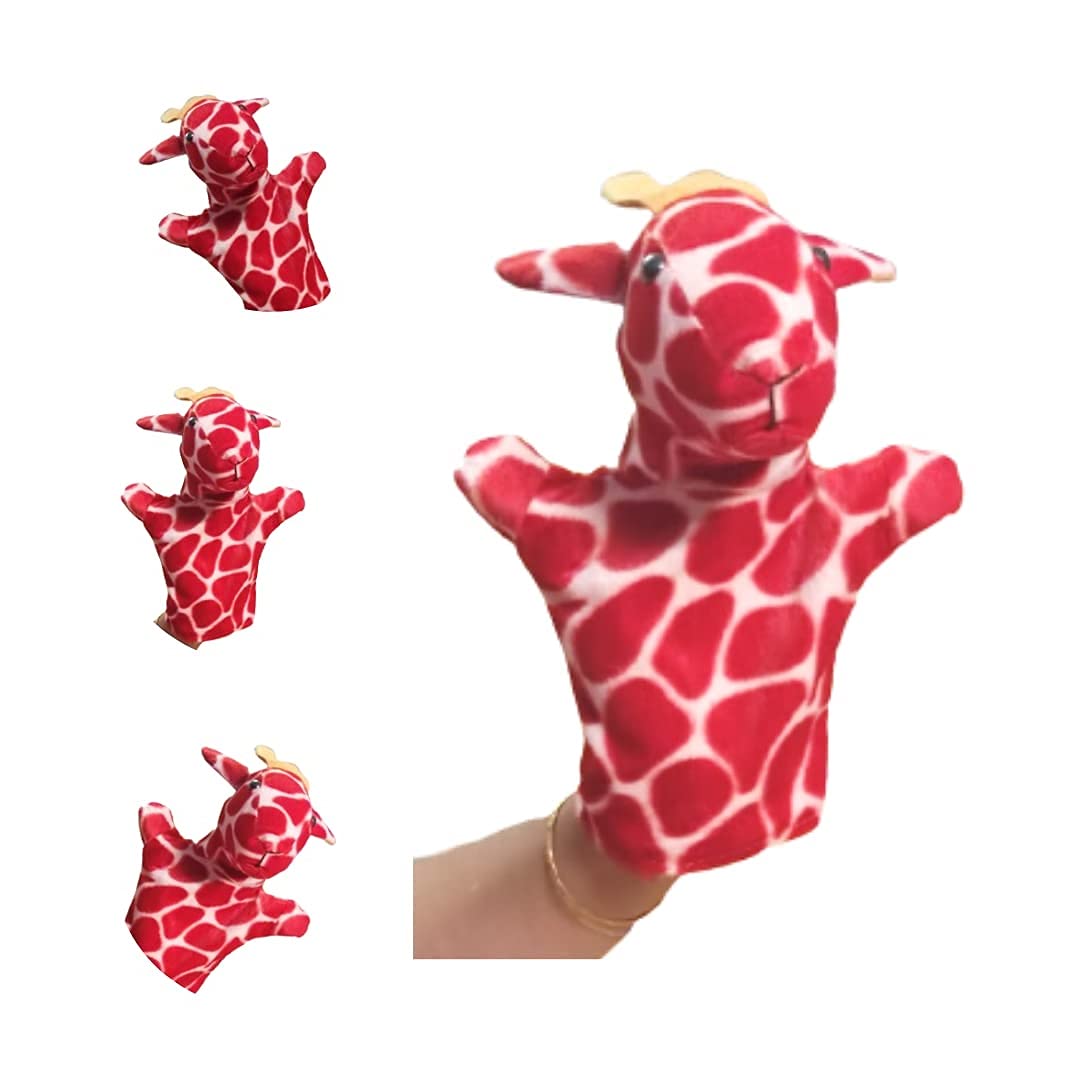 Buy FunBlast Soft Giraffe Hand Puppets for Kids Story Telling Puppet ...
