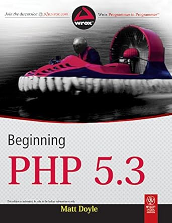 Beginning PHP 5.3 (WROX) : Matt Doyle: Amazon.in: Books