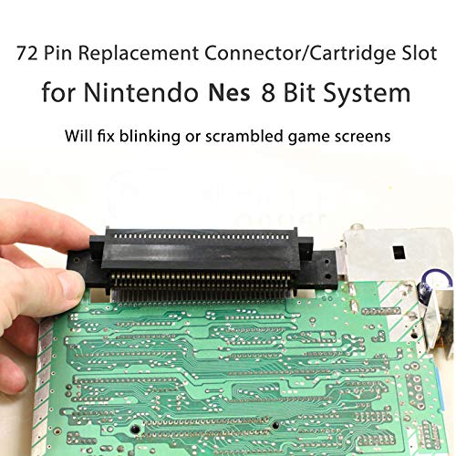 Sunjoyco 72 Pin Replacement Connector Cartridge Slot and 3.8mm ...