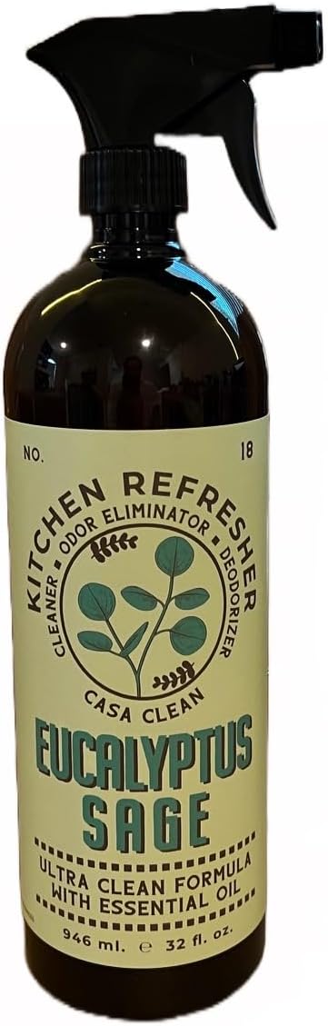 Amazon.com: Kitchen Refresher Eucalyptus Sage Cleaner - 32 fl oz ...