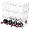 Amazon.com: Baosia Stackable Wine Rack,Wine Bottle Holder for Inside Cabinet,for Pantry ...