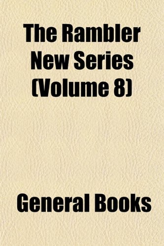 The Rambler New Series (Volume 8) : Amazon.in: Books